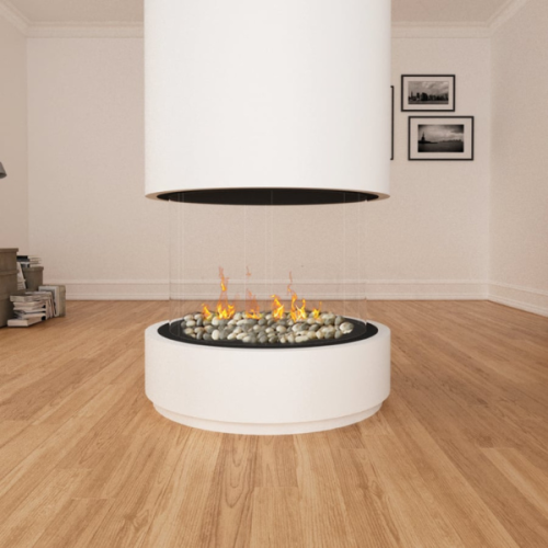 Foyer au gaz STAND ALONE CURVE 360
